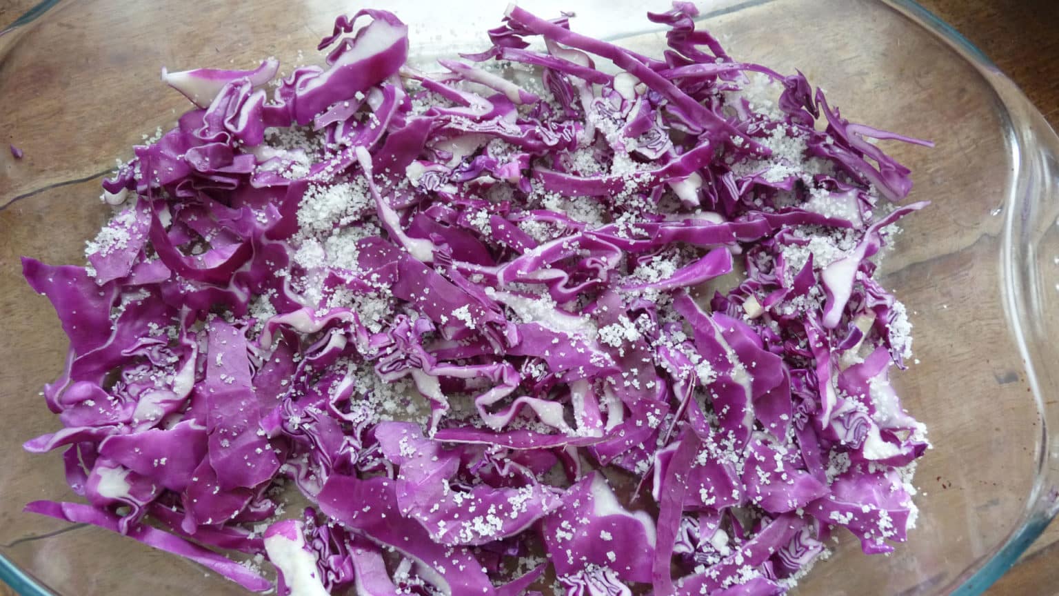 Mes conserves de choux rouge